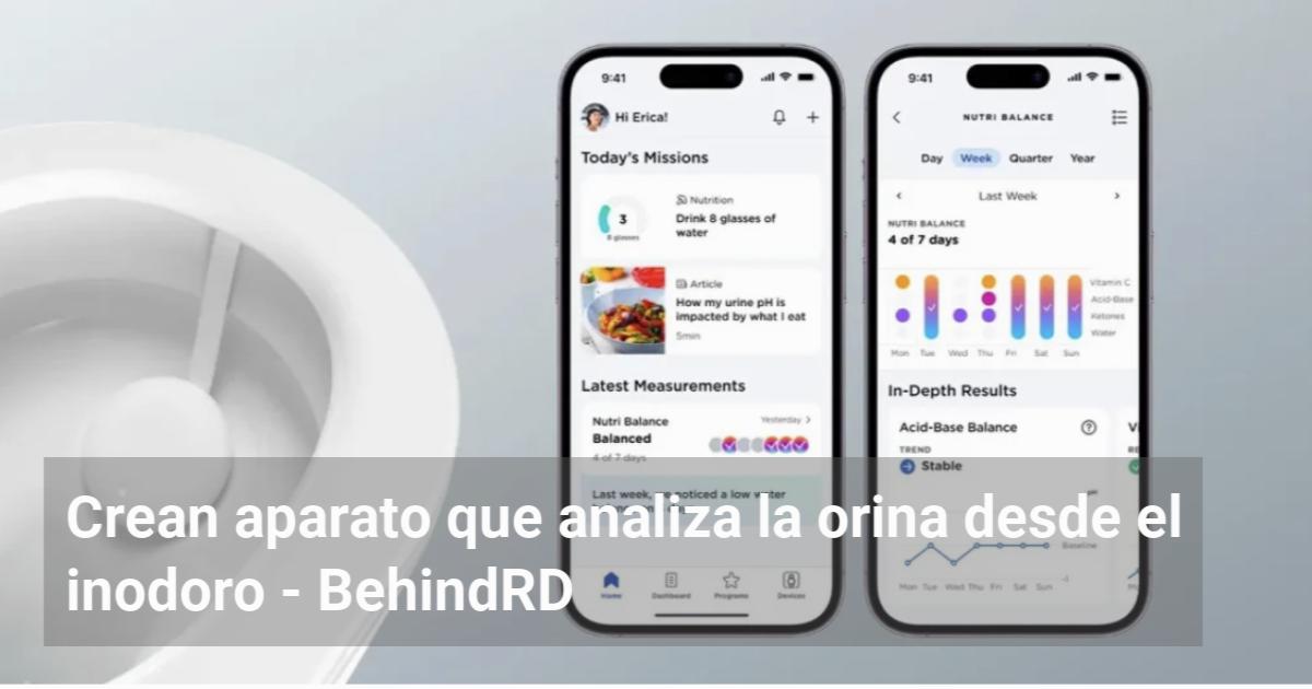 Crean aparato que analiza la orina desde el inodoro - BehindRD