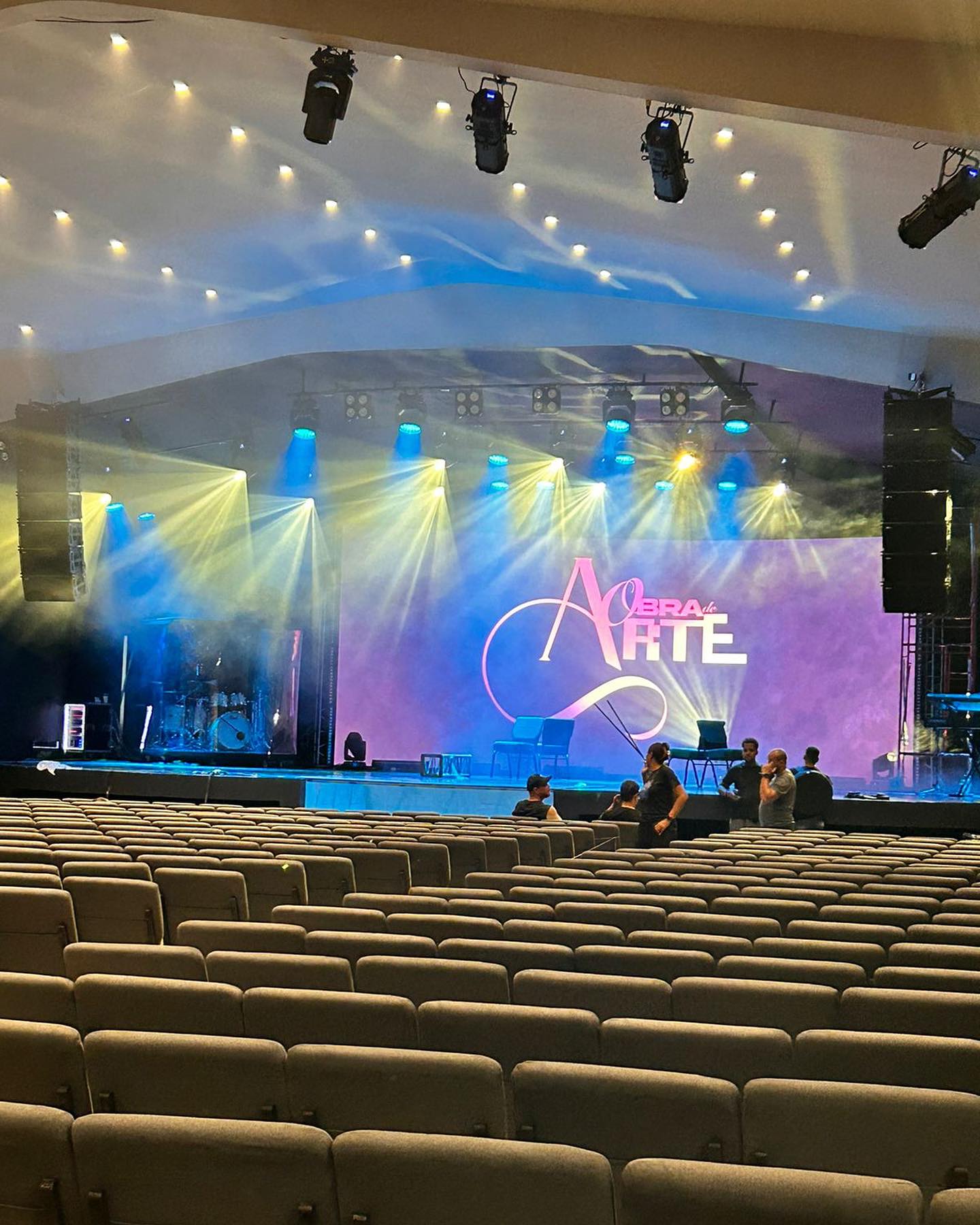 Laura Cárdenes comparte imágenes del nuevo Auditorio Cielos Abiertos - BehindRD